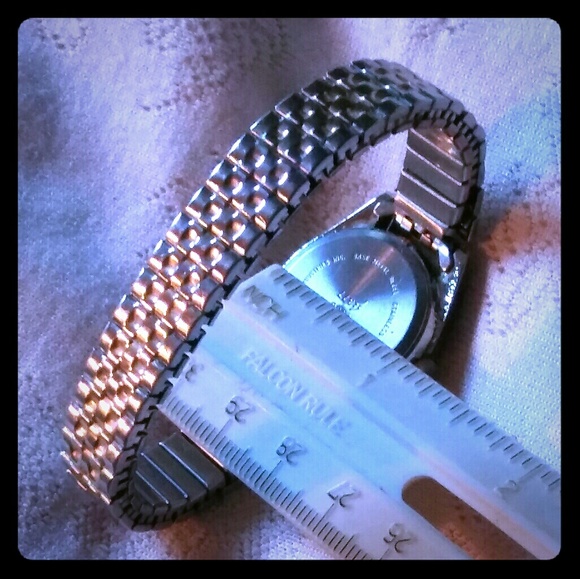 Times Square | Accessories | Vintage Times Square Diamond Twotone Watch ...